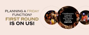 Friday Functions - Osbourne Hotel